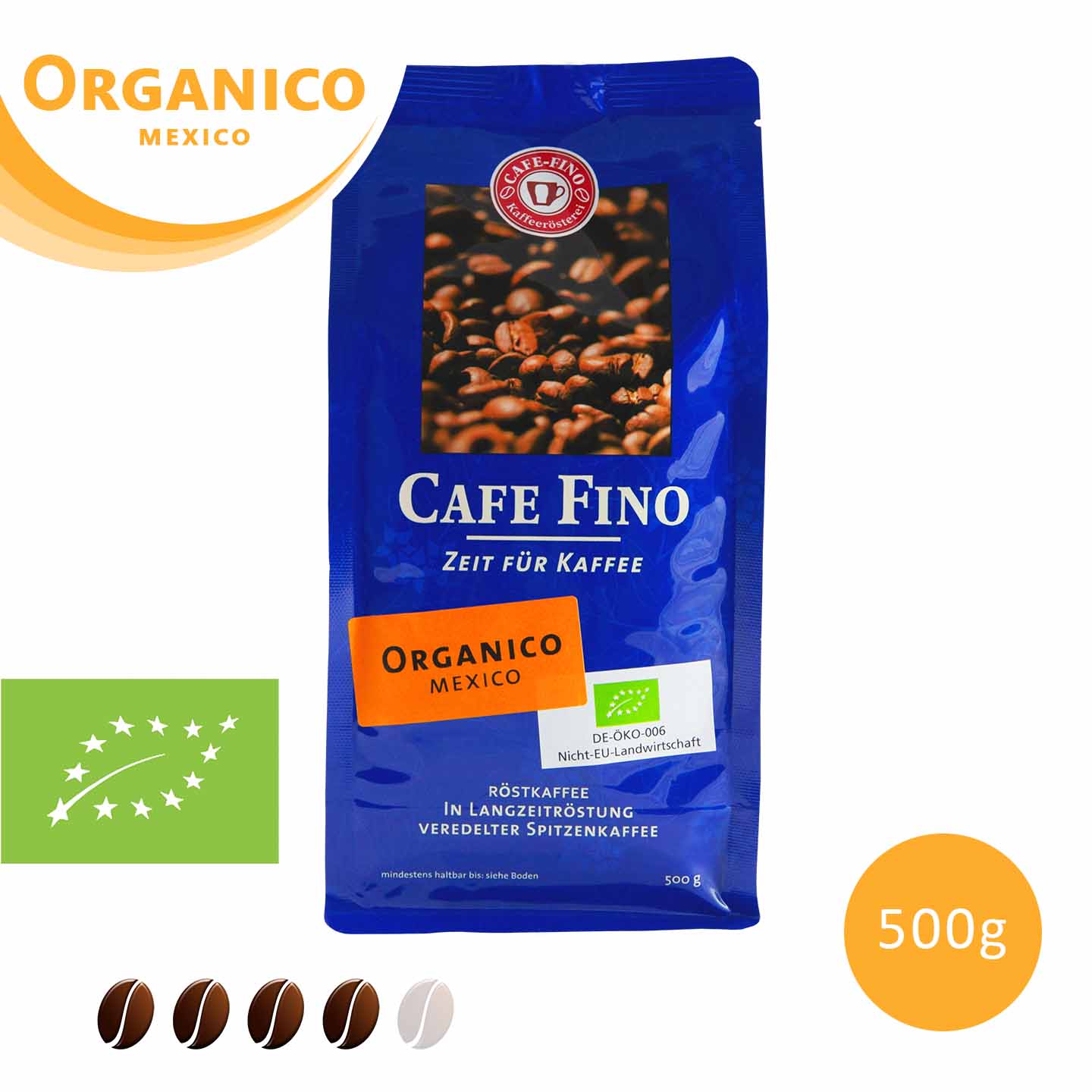 Bio Organico ☕ Arabica Kaffee aus Mexiko | Cafe Fino Kaffeerösterei